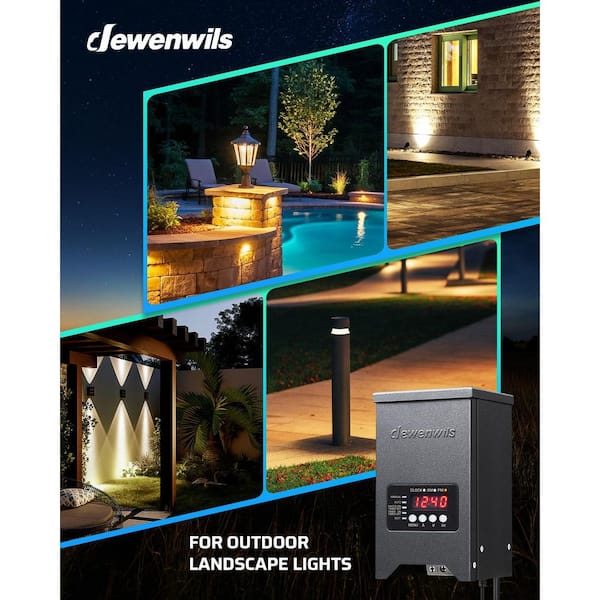 J Low Voltage Landscape Lighting Transformers Landscape Lighting Kit: