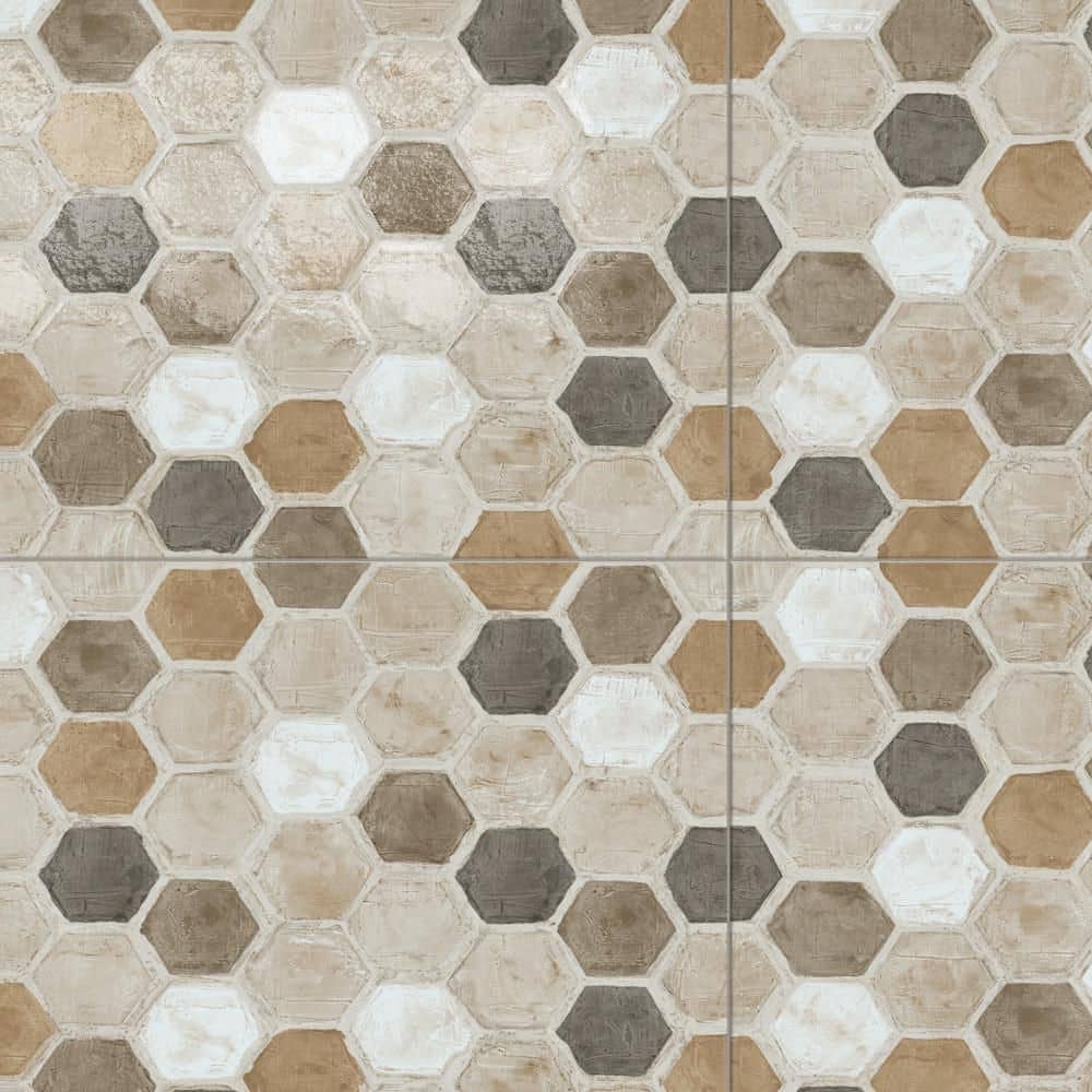 Merola Tile Cythere Fascia Incanto 24 in. x 47 in. Porcelain Floor and ...