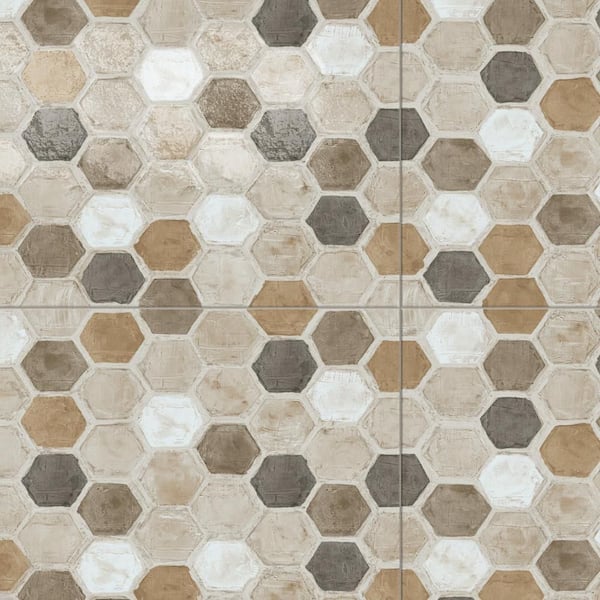 Reviews for Daltile Panoramic Duet Anthracite 24 in. x 48 in. Polished ...