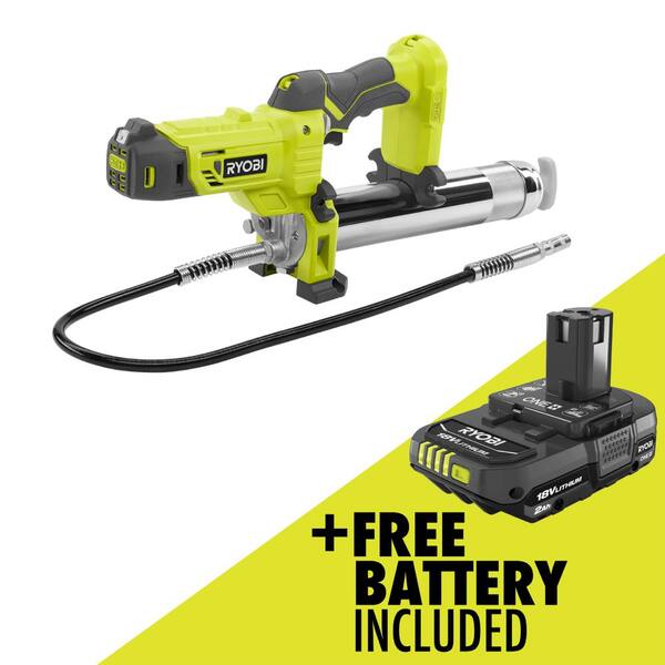 Reviews for RYOBI ONE+ 18V Cordless Grease Gun with FREE 2.0 Ah Battery ...