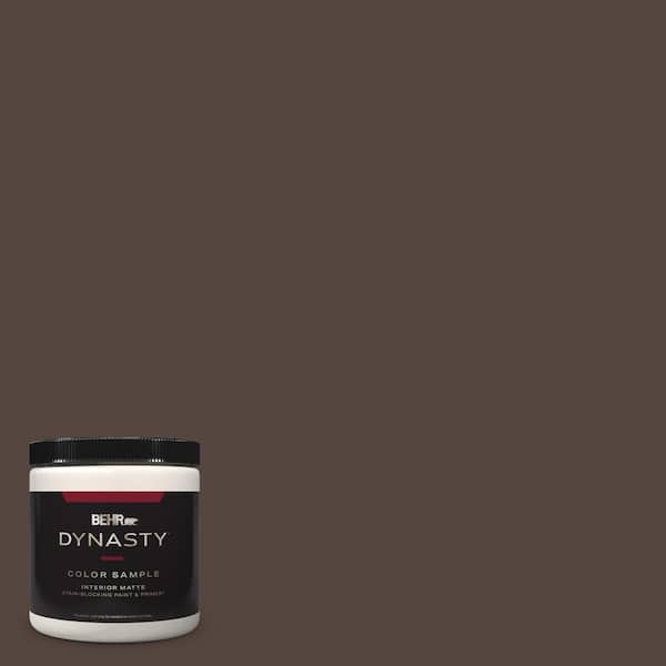 BEHR DYNASTY 8 oz. #HDC-MD-13 Rave Raisin One-Coat Hide Matte Stain ...