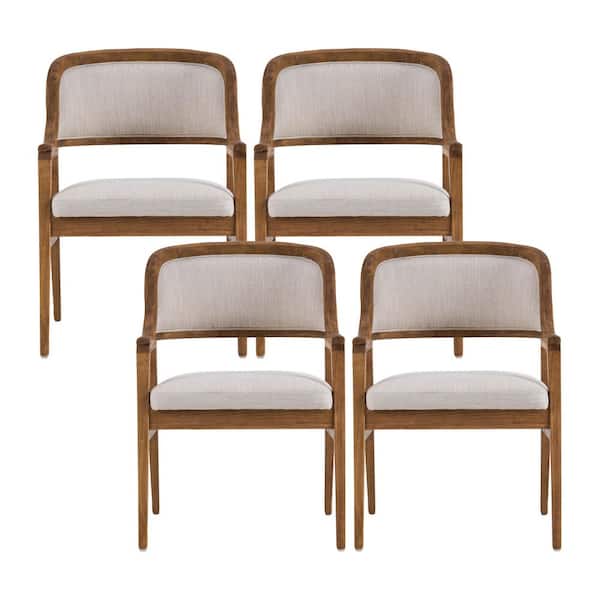 CHRISTOPHER KNIGHT HOME Trix Mid-Century Modern Beige Plus Walnut ...