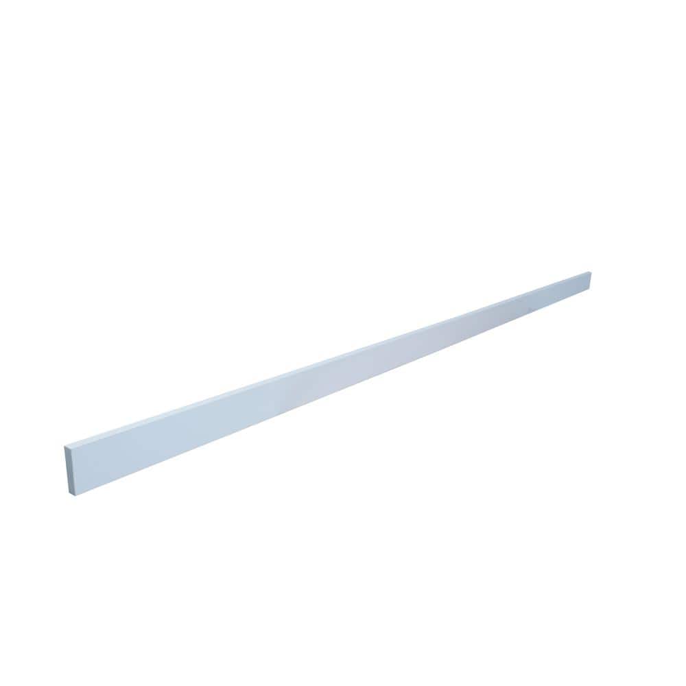 Cambridge Radiance 3 in. W x 96 in. H Slab Filler in White Gloss SA ...