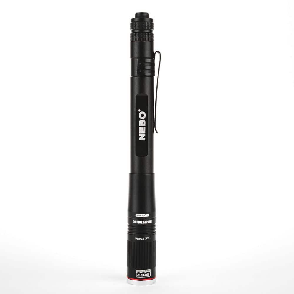 NEBO 360 LUMENS RECHARGEABLE BATTERY LED POCKET PEN FLASHLIGHT NEB-POC ...