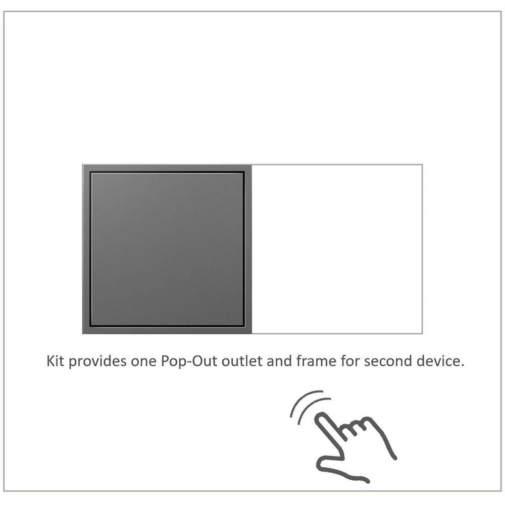 Legrand adorne 15 Amp 125-Volt Tamper Resistant 2-Gang Pop-Out Triplex ...