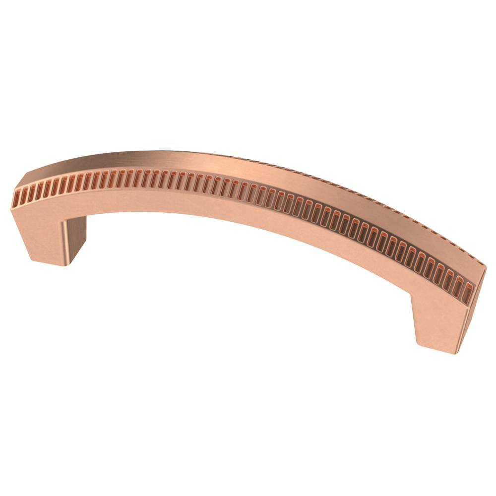 Liberty Textured Arched 3 in. (76mm) Center-to-Center Brushed Copper ...
