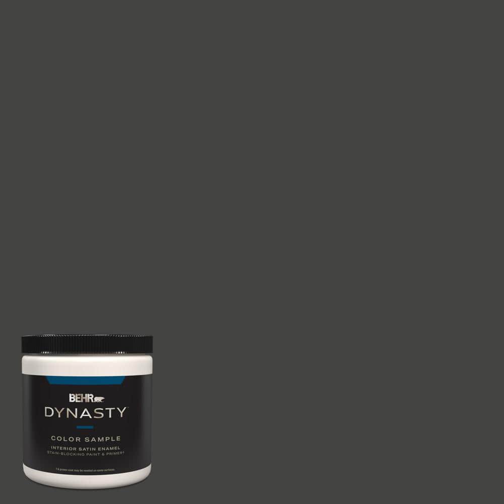 BEHR DYNASTY 8 oz. #PPU18-20 Broadway Satin Enamel Stain-Blocking ...