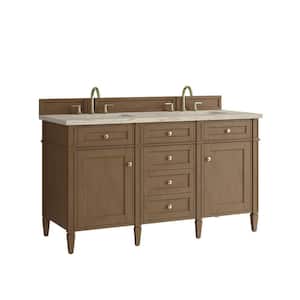 James Martin Vanities Brittany 60.0 in. Single Bath Vanity in Pecan ...