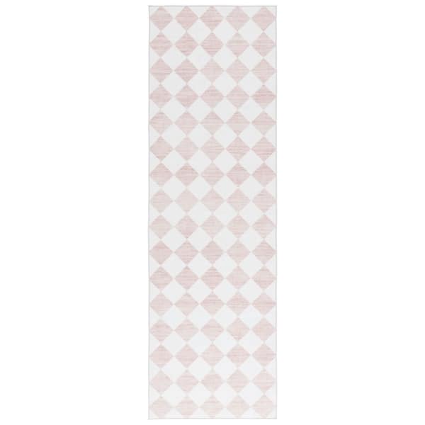 SAFAVIEH Santa Clara Ivory/Beige 3 ft. x 8 ft. Machine Washable ...