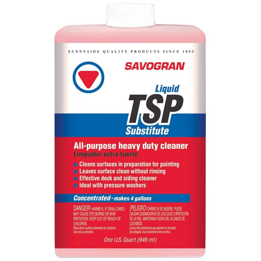 SAVOGRAN 1 qt. Liquid TSP Substitute Cleaner 10632 - The Home Depot