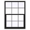JELD-WEN 36 in. x 42 in. V-2500 Series Bronze Exterior/White Interior ...