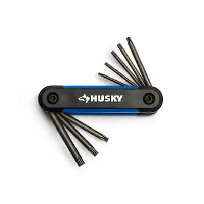 Husky SAE/Metric Folding Hex Key Set With Bonus Torx Set (3-Piece ...
