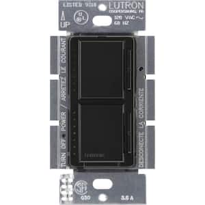 Lutron Maestro Dual Digital Dimmer Switch, For Incandescent Bulbs Only, 300-Watt/Single-Pole ...