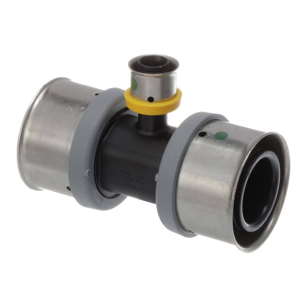 Viega PureFlow 1-1/2 in. x 1-1/2 in. x 1/2 in. Press Polymer Tee (5 ...