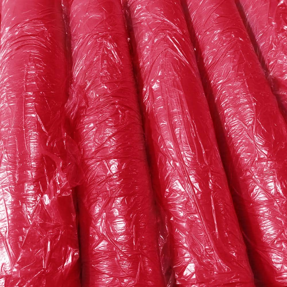 OriginA 4 ft. x 250 ft. 1.2 mil Agricultural Planting Film Red Plastic ...