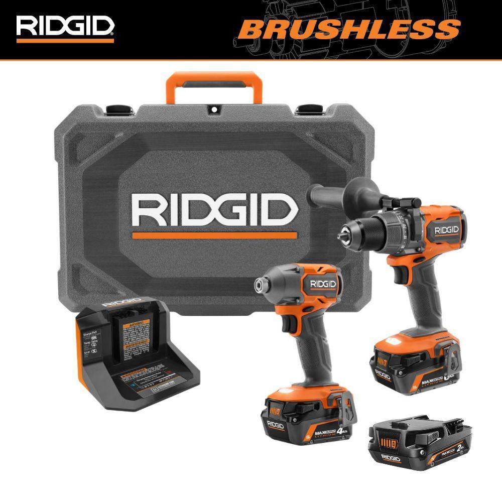 Have a question about RIDGID 18V Brushless Cordless 2-Tool Combo Kit ...