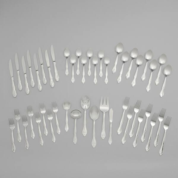 Cosmos 100 Piece Set of Stainless Silverware Cutlery & Knives Cookware ...