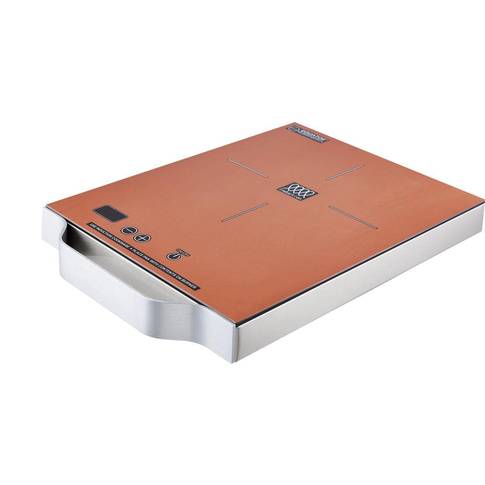 Equator 11 in. Portable Single Burner ceramic glass surface Induction ...