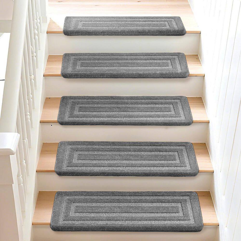 PURE ERA Bullnose Gray Rectangular 9.5 in. x 30 in. x 1.2 in ...