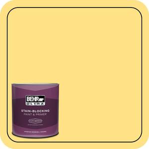 BEHR PREMIUM PLUS 8 oz. #360B-4 Sweet Chamomile Semi-Gloss Interior ...