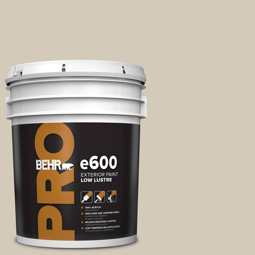BEHR PRO 5 gal. Designer Collection #DC-010 Even Better Beige Low ...
