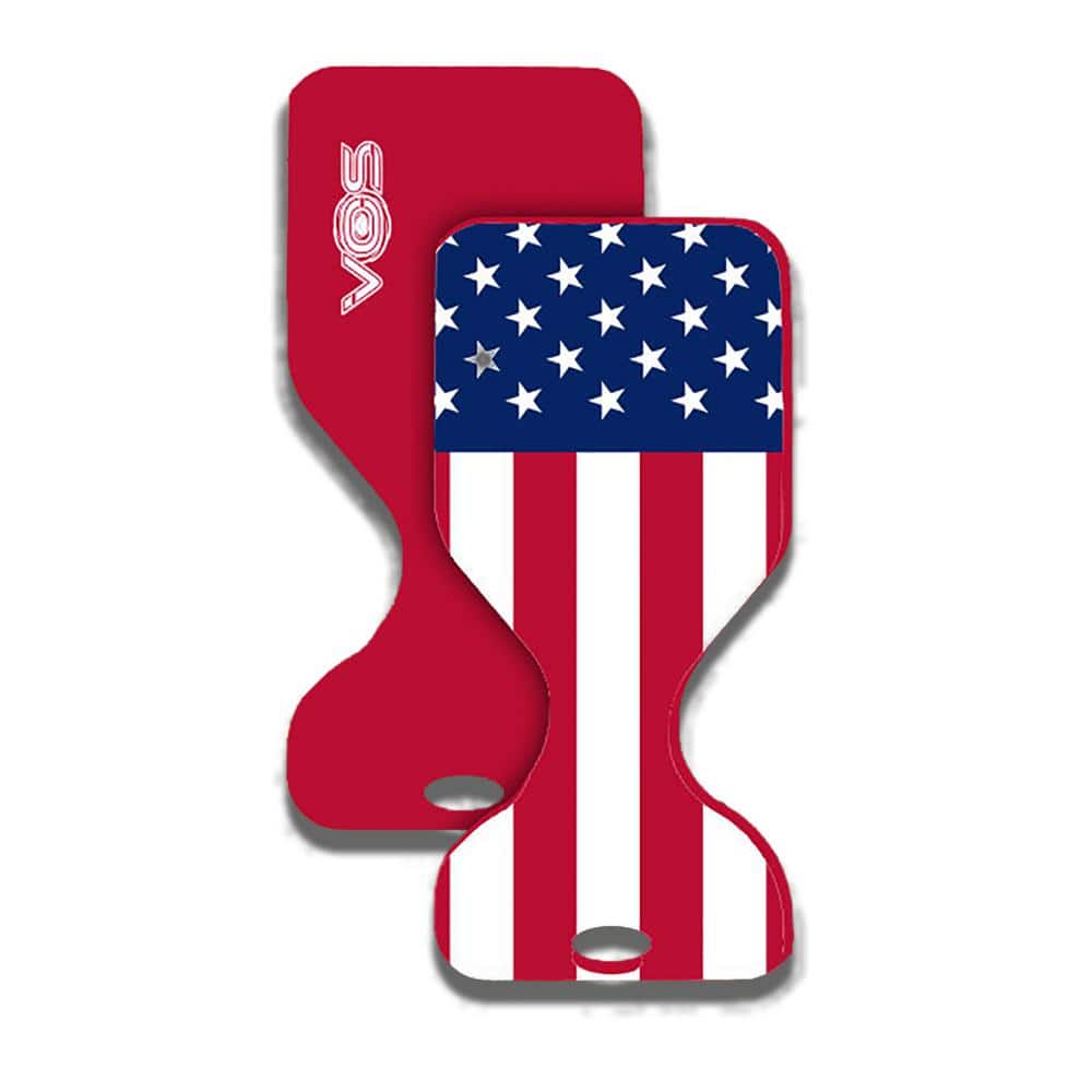 VOS 34 in. x 16 in. x 1.25 in. Stars and Stripes Printed Water Saddle ...