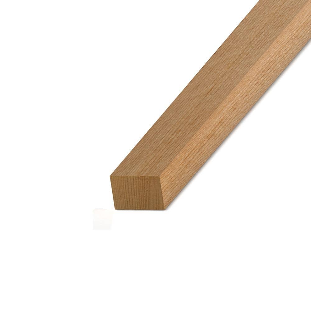 Kelleher 1/2 in. x 3/4 in. Cedar Wood Parting Bead Moulding C320 - The ...