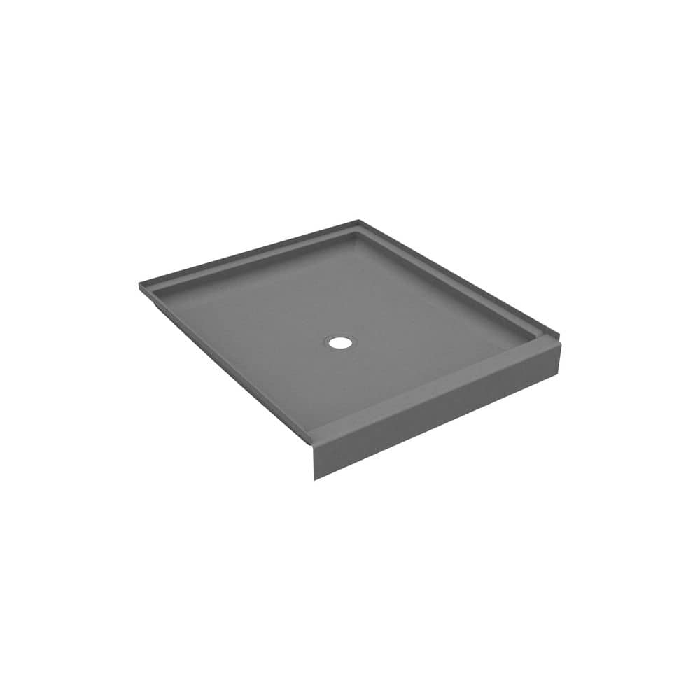 Swan Swanstone 42 in. L x 36 in. W Alcove Shower Pan Base with Center ...