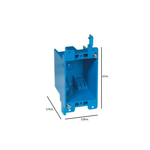 Carlon 1 Gang 14 Cu In Electrical PVC Old Work Electrical Switch And Carlon 1 Gang 14 Cu In Electrical PVC Old Work Electrical Switch And