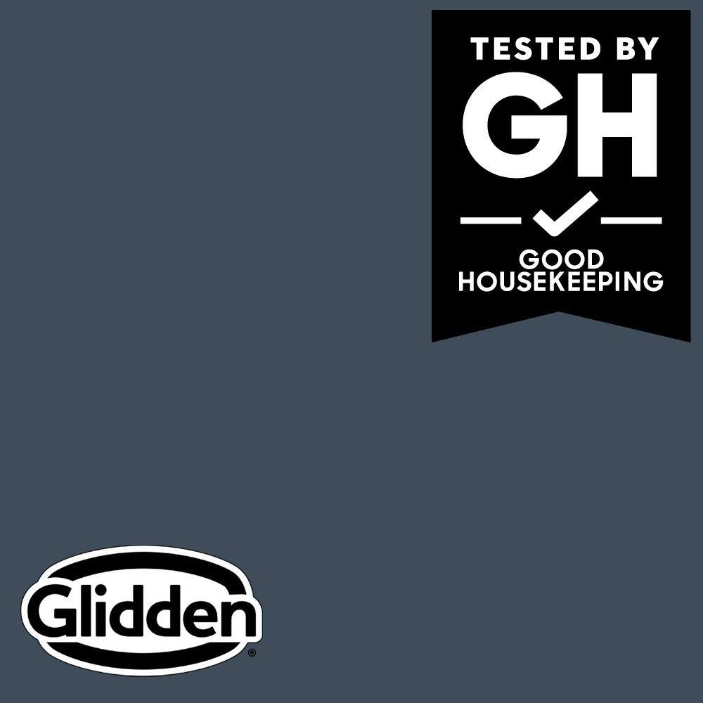 Glidden Premium 1 gal. PPG1041-7 Cavalry Semi-Gloss Interior Latex ...