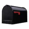 Architectural Mailboxes Stanley Black, Extra Large, Steel, Post Mount ...