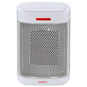 Lasko My Heat 400 W 6.2 in. White Electric Mini Compact Personal ...