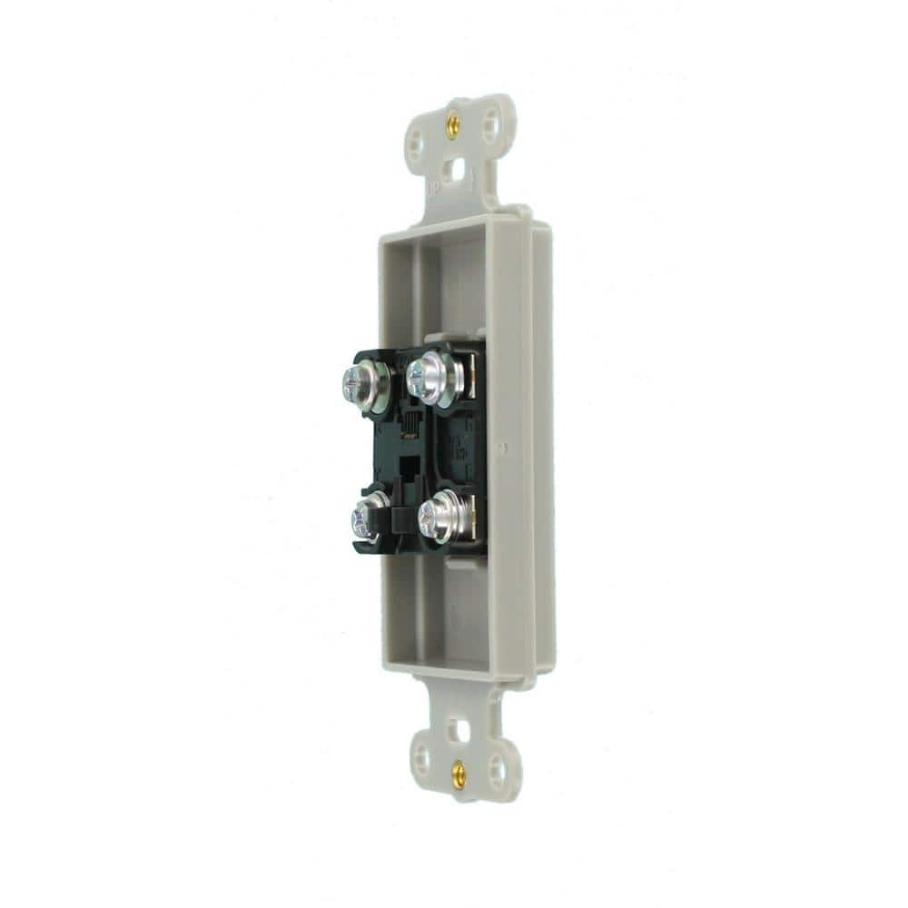 Buy Gray 1-Gang Data Jack Wall Plate (1-Pack) Online at Lowest Price in ...