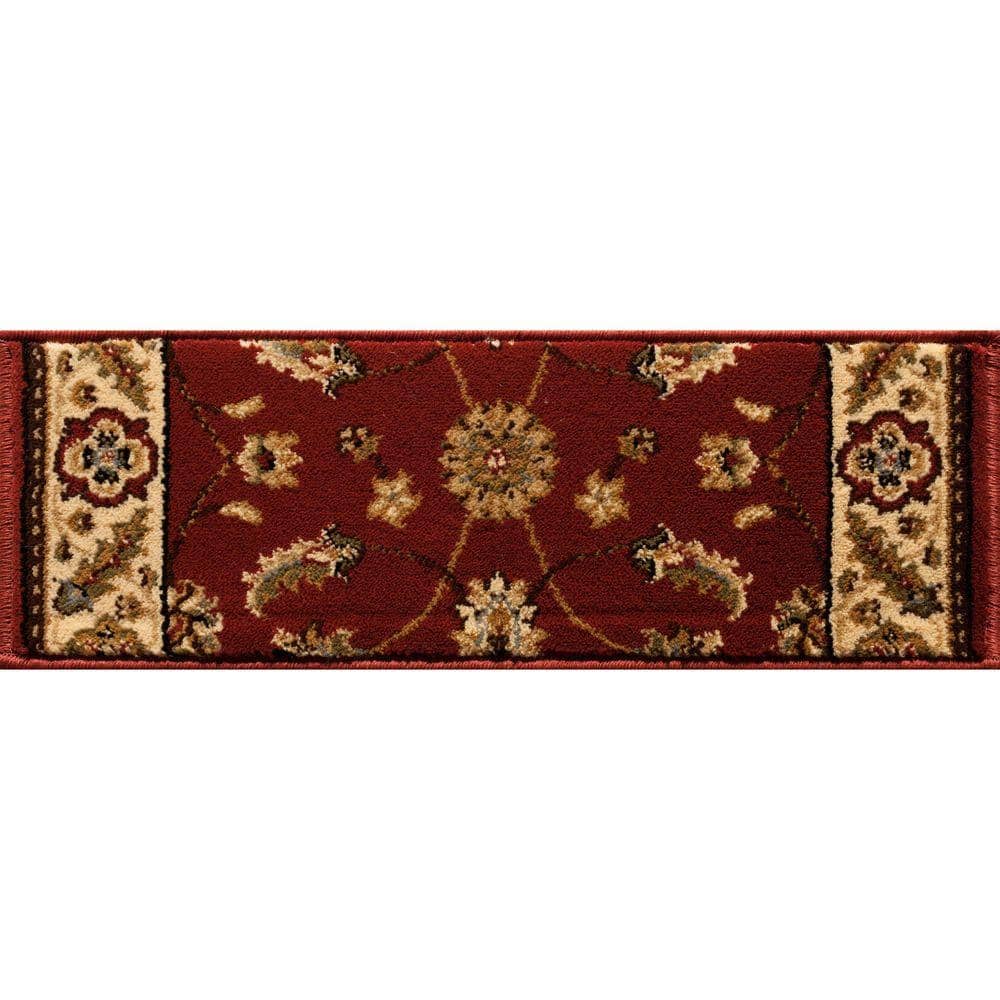Reviews for Kazmir Red 9 in. x 26 in. Stair Tread Cover | Pg 3 - The ...