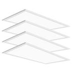 WYZM 2 ft. x 4 ft. 7800 Lumens Integrated LED Panel Light, 5000K White ...