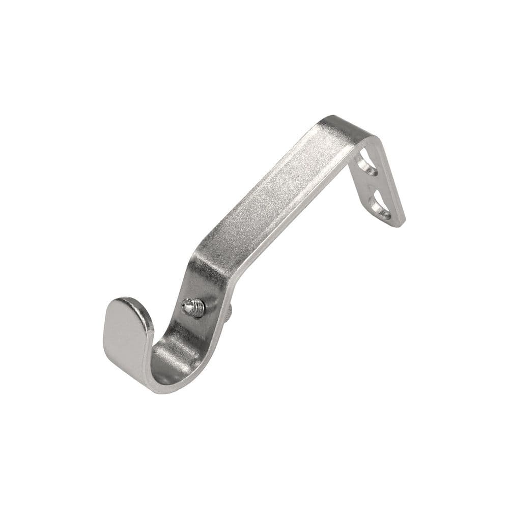 Lumi Home Furnishings Classic Brushed Nickel Steel Single Bracket 3 in ...