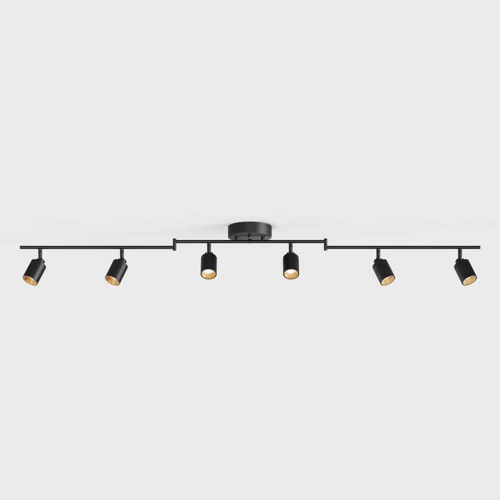 Vidalite Shura 6-Head Integrated LED Swivel Track Light, Directional ...