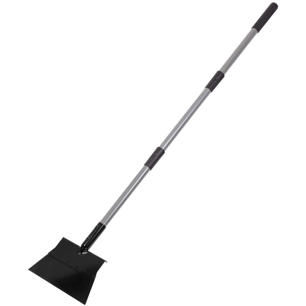 WaLensee 47 in. Stainless Handle Multi-Purpose Steel Scraper Shovel ...