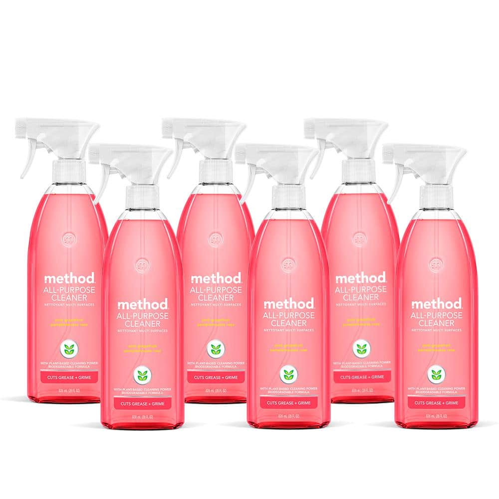 Method 28 oz. Pink Grapefruit All-Purpose Natural Surface Cleaner ...