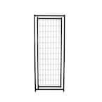 4 ft. x 4 ft. x 6 ft. and 4 ft. x 8 ft. x 6 ft. Black Metal Replacement ...