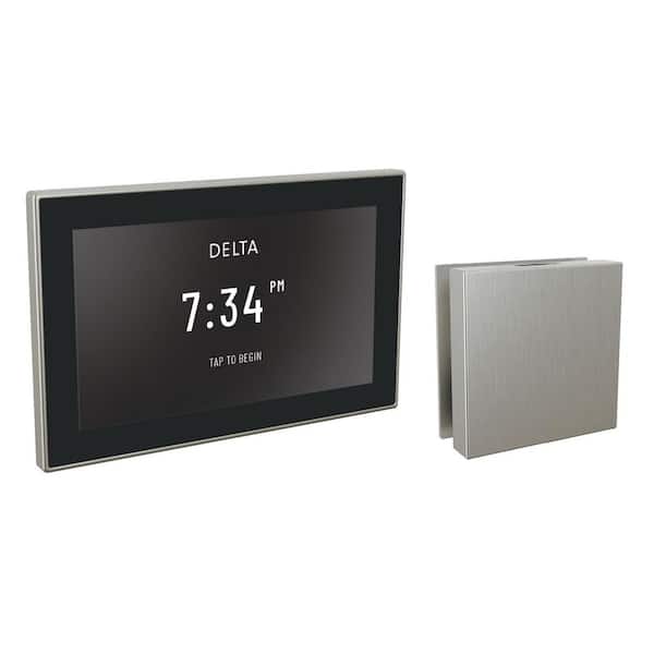 Delta Contemporary Square Programmable Steam Generator Control Kit with ...