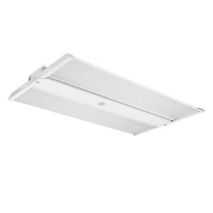 ETI LIGHTING 2 ft. 400-Watt Equivalent Thin Profile LED Dimmable White ...
