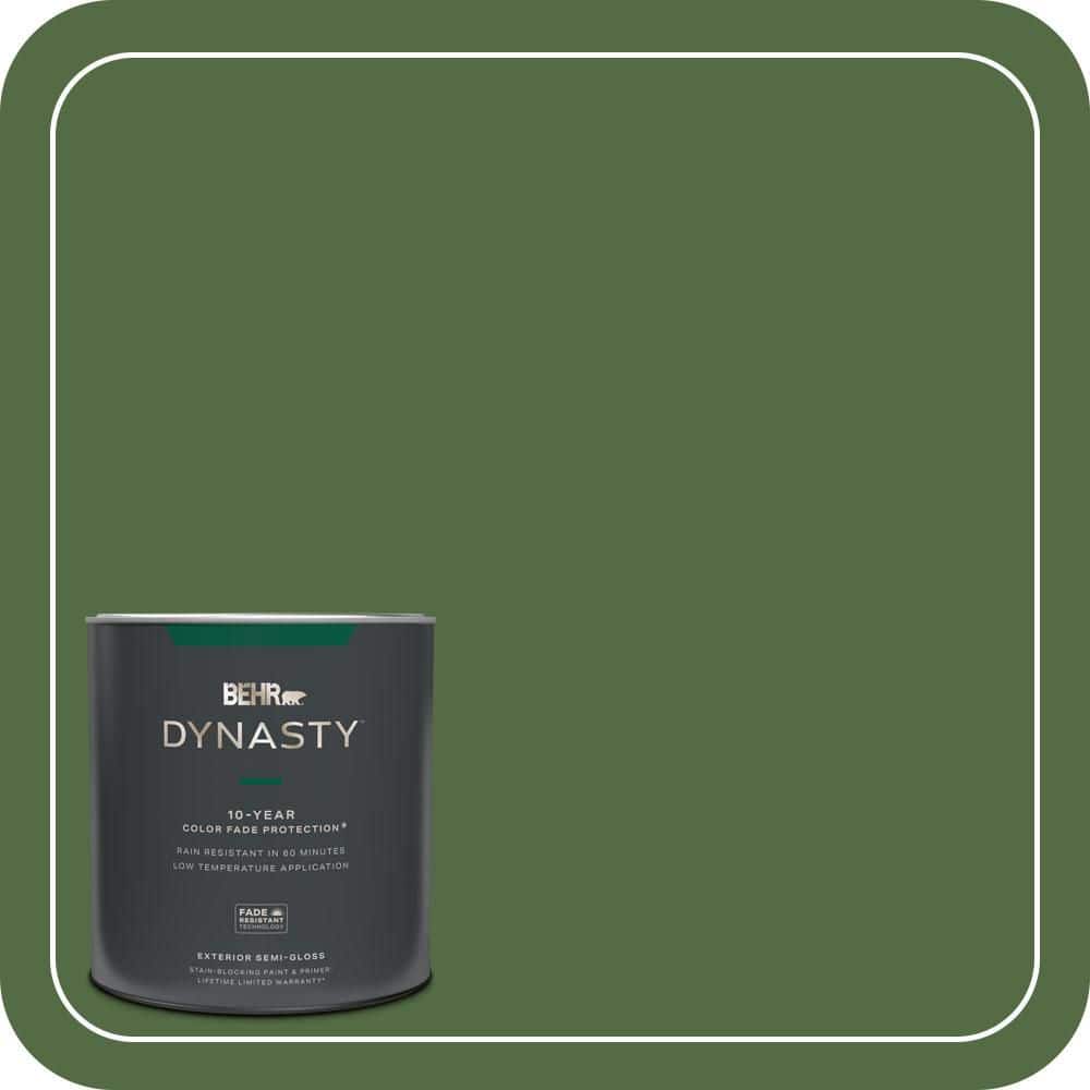 BEHR DYNASTY 1 qt. #430D-7 Pacific Pine Semi-Gloss Exterior Stain ...