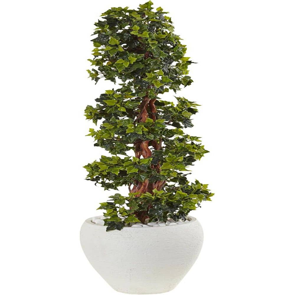 HOME IMPORTS EMPORIUM 4 ft. Artificial English Ivy Topiary Tree in ...
