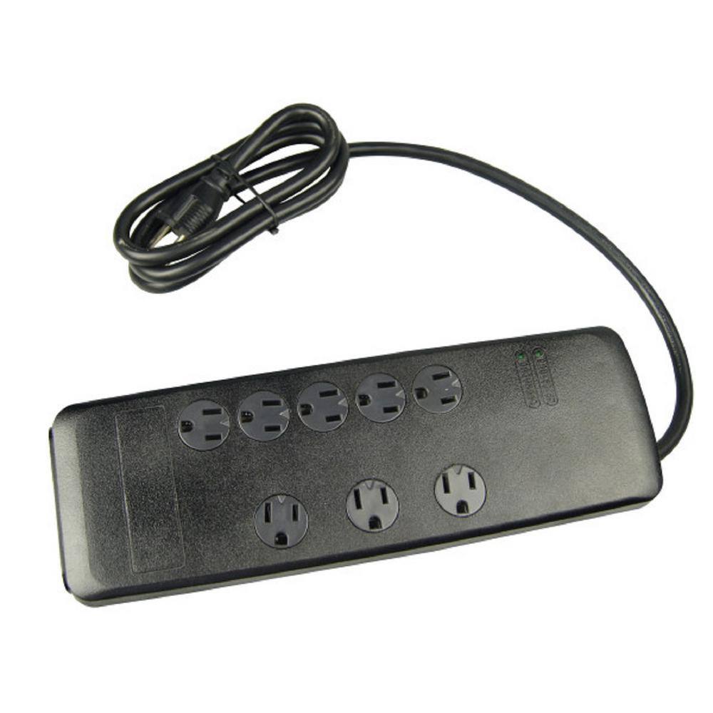 Reviews for Woods 6 ft. 8-Outlet 3540-Joule Surge Protector Power Strip ...