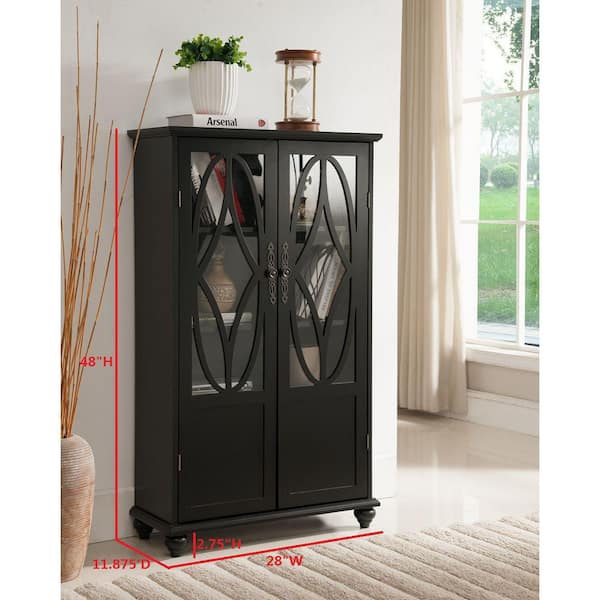 Console Curio Display Cabinet | Cabinets Matttroy