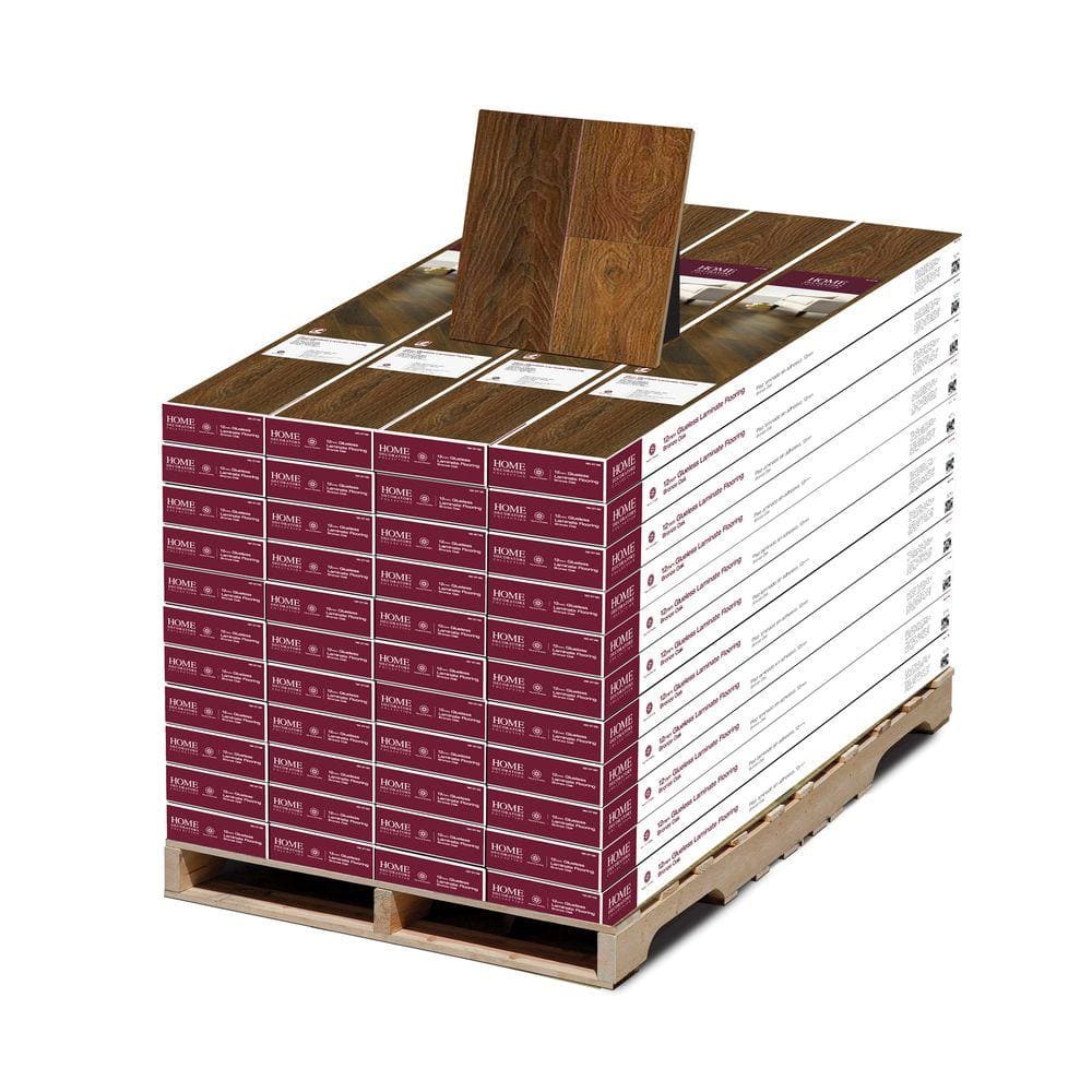 Home Decorators Collection Bronze Oak 12 mm Thick x 7-7/16 in. Wide x ...