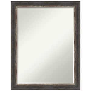 Amanti Art Bark Rustic Char 23 in. x 29 in. Petite Bevel Farmhouse ...