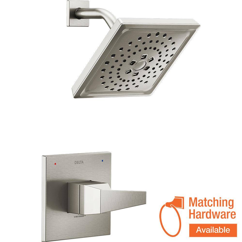 Delta Trillian 1-Handle Wall-Mount Shower Trim Kit in Lumicoat ...