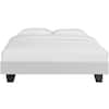 Camden Isle Acton White King Platform Bed 132233 - The Home Depot